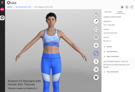 Optitex and Alvanon Extend Collaboration to Make 3D Avatar Library ...